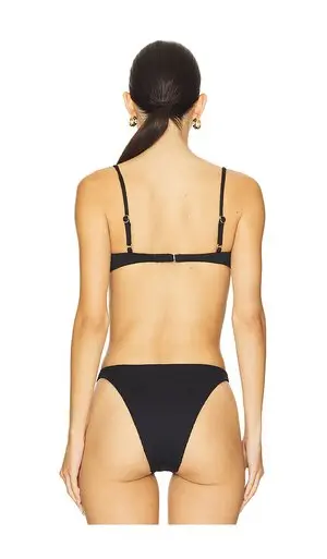 L*Space Belle Bikini Top - Black