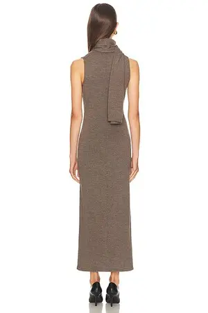 Staud Canal Midi Dress - Truffle