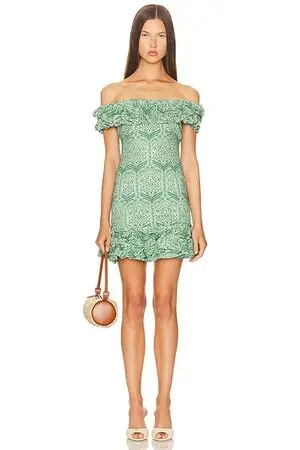 Agua Bendita Jardin Ceiba Mini Dress - Multicolor