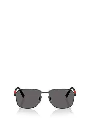 Prada Linea Rossa Squarish Sunglasses - Matte Black