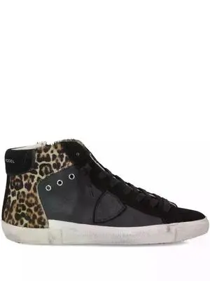 Philippe Model Prsx High-top Sneakers - Black