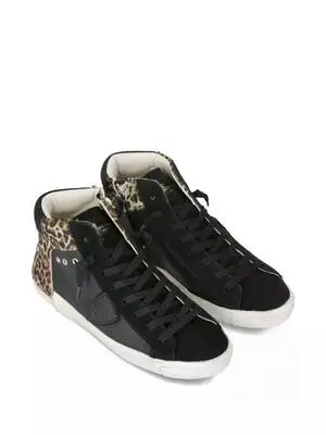 Philippe Model Prsx High-top Sneakers - Black