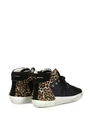 Philippe Model Prsx High-top Sneakers - Black