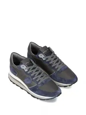 Philippe Model Tropez Haute Suede-panel Sneakers - Grey