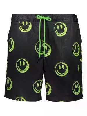 Ksubi Smiley-face Drawstring Shorts