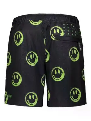 Ksubi Smiley-face Drawstring Shorts