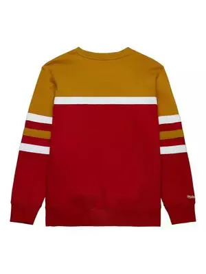 Mitchell & Ness 49ers Head Coach Crewneck Sweatshirt