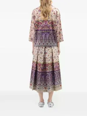PIERRE-LOUIS MASCIA Floral-print Blouse