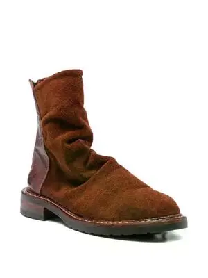 KING TARTUFOLI Suede Zip-up Boots