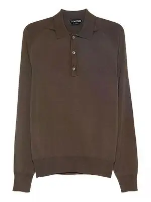 TOM FORD Wool-blend Polo Shirt