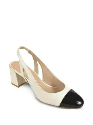 STUART WEITZMAN Slingback Block-heel Pumps
