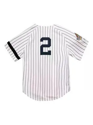 Mitchell & Ness X Ny Yankees 1996 Ws Derek Jeter Shirt - White