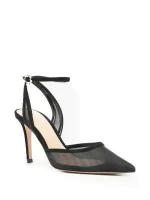 GIANVITO ROSSI 80mm Mesh-panel Pumps