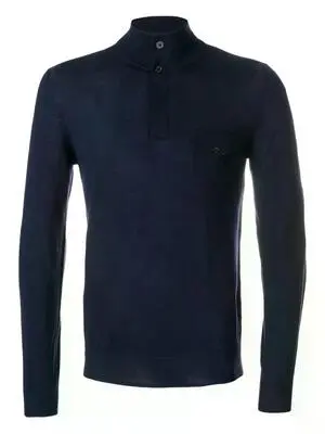PAOLO PECORA Buttoned-neck Jumper