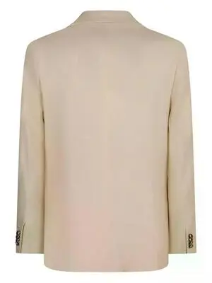 Tagliatore Single-breasted Linen Blazer