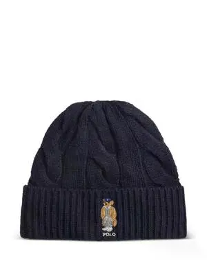 Ralph Lauren Cable-knit Beanie - Blue