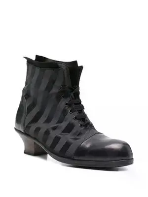 MUNOZ VRANDECIC 45mm Striped Lace-up Boots