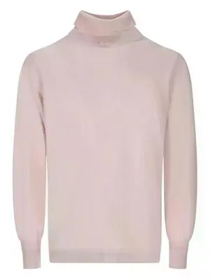 LARDINI Turtleneck Sweater - Pink