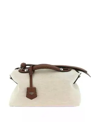 Fendi Zip-top Saddlery-stitching Handbag