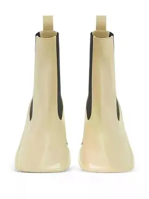 JIL SANDER Square-toe Block-heel Boots