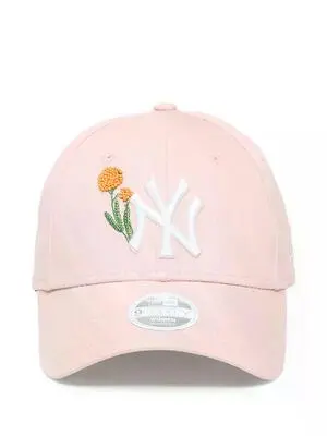 New Era 9forty Floral-embroidered Baseball Cap - Pink