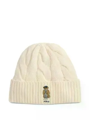 Ralph Lauren Cable-knit Beanie - Neutrals