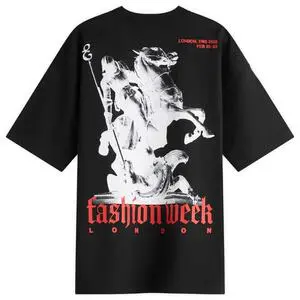 END. Ss26 London Fashion Week T-shirt - Black
