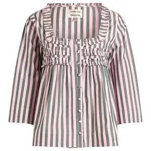DAMSON MADDER Leilani Striped Blouse