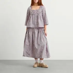 DAMSON MADDER Leilani Striped Blouse