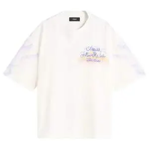 Amiri Follow Me Oversized T-shirt - Ivory