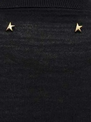 GOLDEN GOOSE Virgin Wool Turtleneck - Black