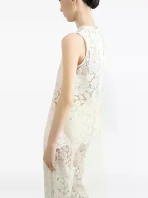Dolce & Gabbana Lace-detailing Top - White