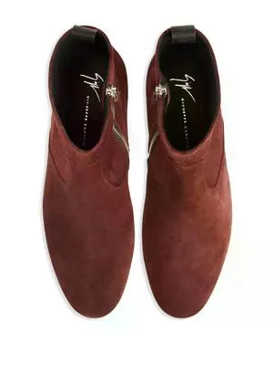GIUSEPPE ZANOTTI Ron Suede Ankle Boots