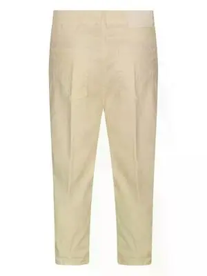 DONDUP Logo-patch Trousers - Neutrals
