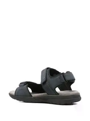 Geox Buckle-strap Sandals With Hook-and-loop Fastening - Blue