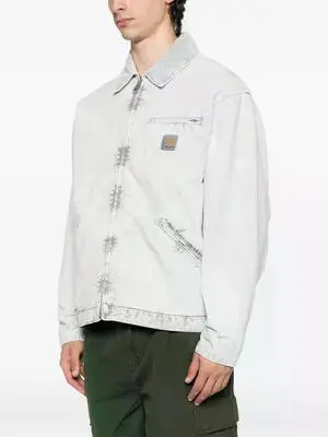 Carhartt Work In Progress Og Detroit Organic-cotton Jacket - Grey