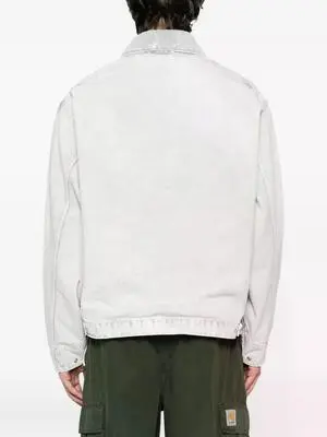 Carhartt Work In Progress Og Detroit Organic-cotton Jacket - Grey
