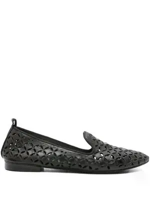 KUDETA Cut-out Loafers - Black