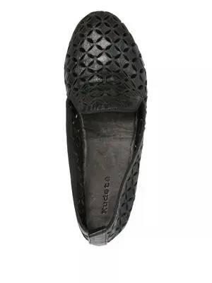 KUDETA Cut-out Loafers - Black
