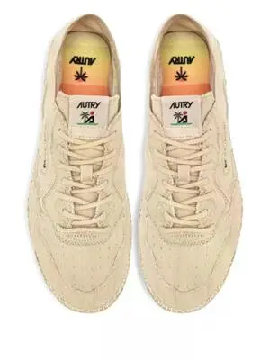 AUTRY Lace-up Jute Low-top Sneakers