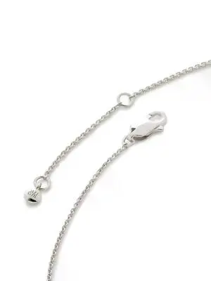 Monica Vinader Solitaire Chain Necklace - Silver