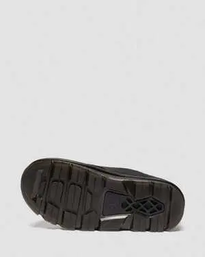 Dr. Martens Zebzag Anywair Suede Mules - Black