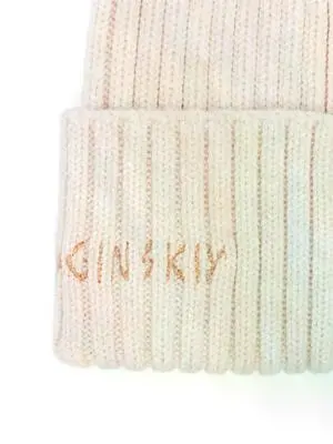 Ruslan Baginskiy Ribbed-knit Hat - Neutrals