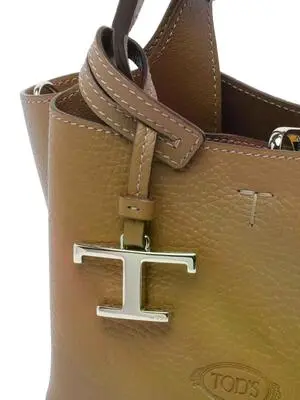 TOD'S Logo-detail Leather Crossbody Bag