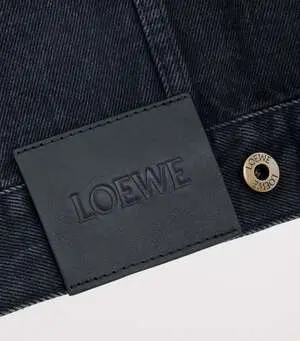 Loewe Anagram Denim Jacket - Black