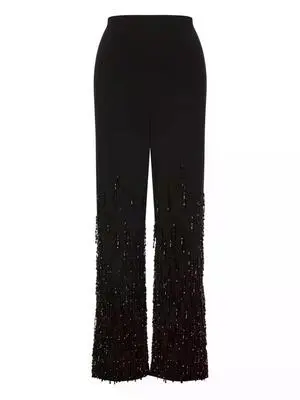 Alberta Ferretti Bead-detailing Trousers