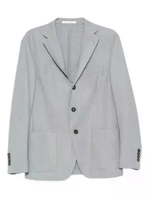 Eleventy Single-breated Blazer - Blue
