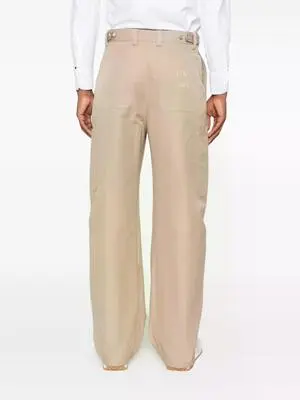 Givenchy Barrel Cargo Trousers - Neutrals