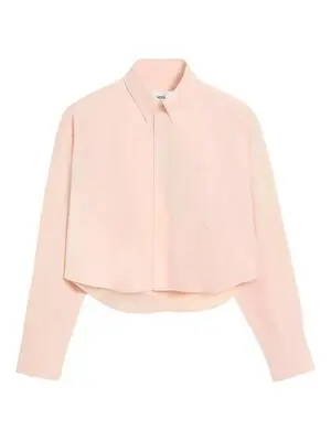 Ami Paris Cropped Shirts For Women