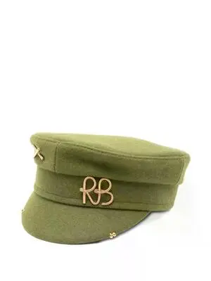 Ruslan Baginskiy Logo-embellished Beret - Green